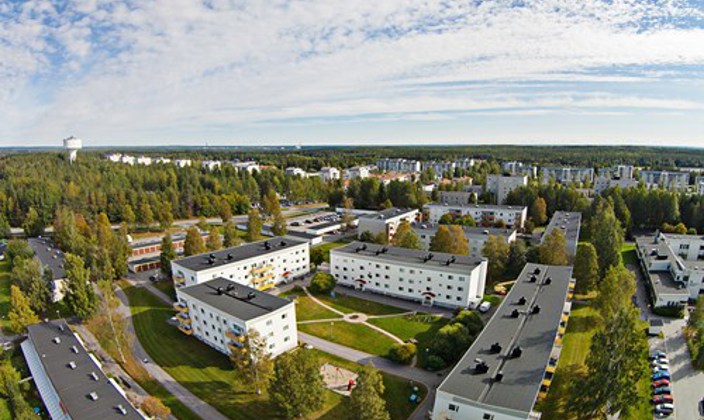 Nära centrala Umeå, hittar du mysiga Mariehem | Rikshem